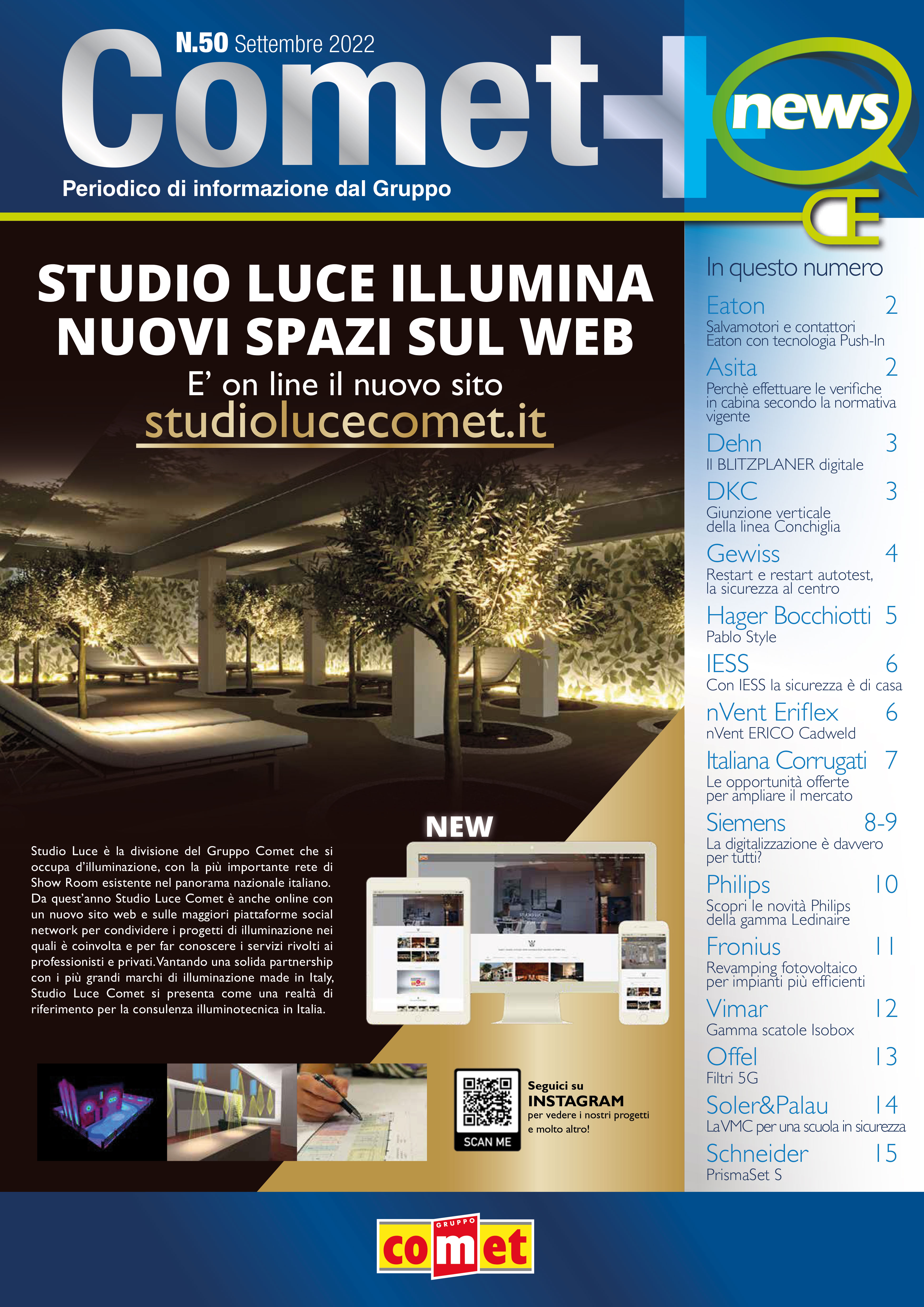 Comet+ News n.50 Settembre 2022 - GruppoComet