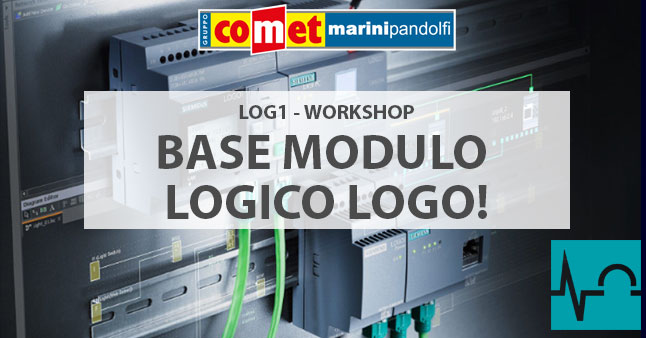 Corsi Automazione - Workshop LOG1 - Base Modulo Logico Logo! - GruppoComet
