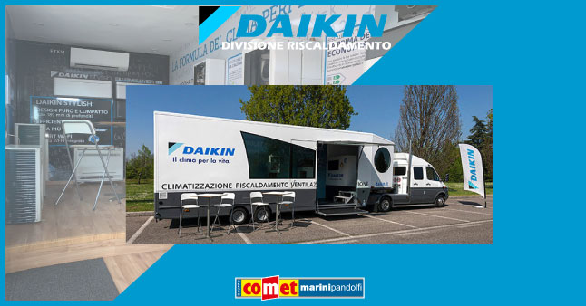 Truck Daikin - Tour Efficientamento Energetico - GruppoComet